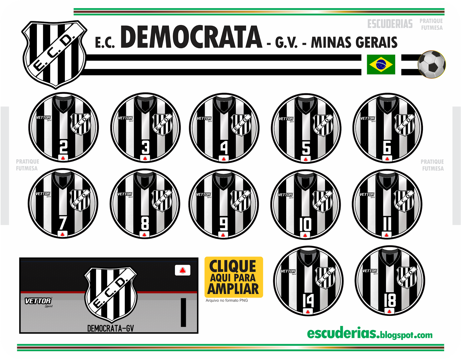 escuderias: Democrata (GV) - MG