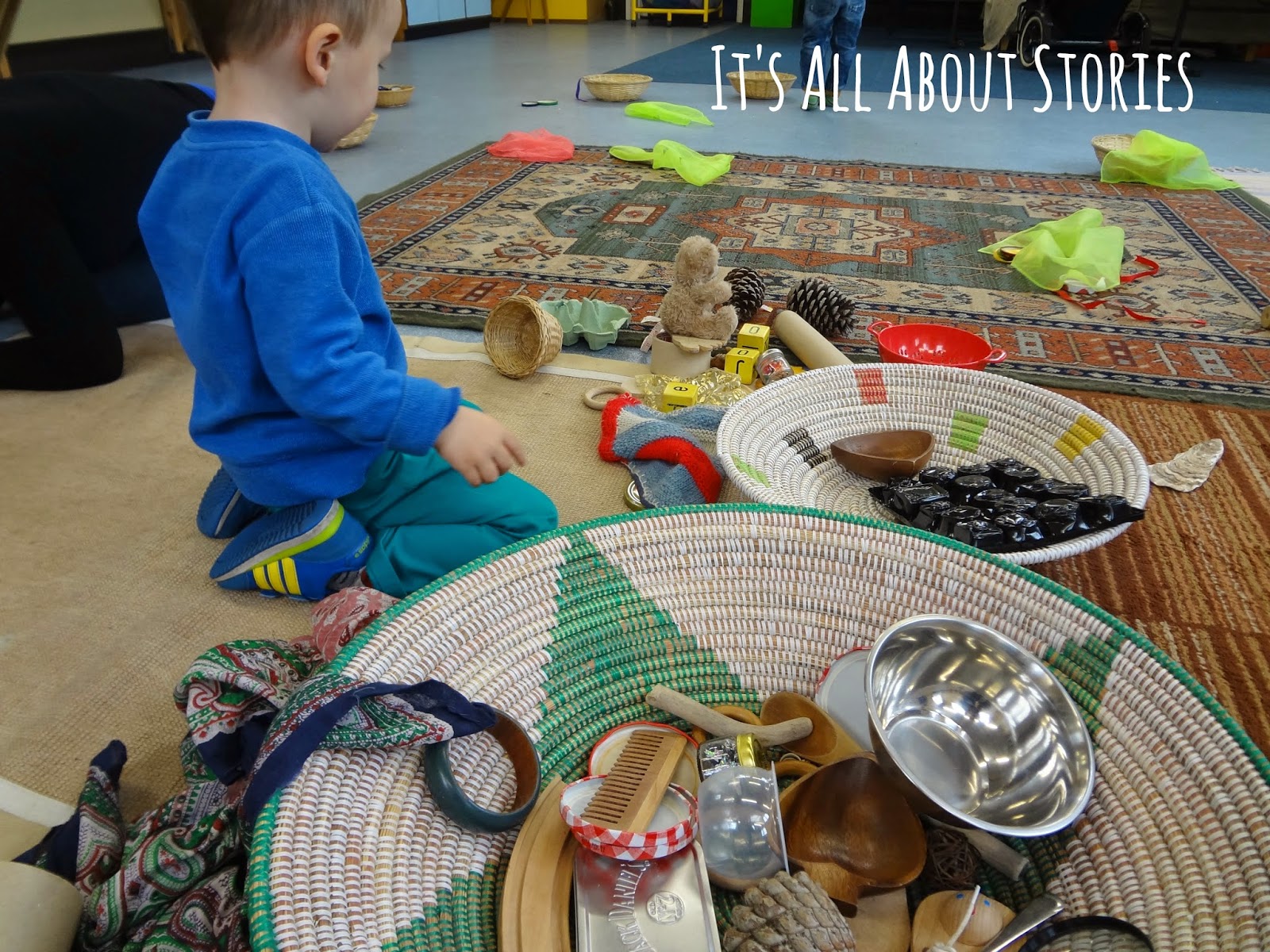 It's all about stories!: A Treasure Basket Story