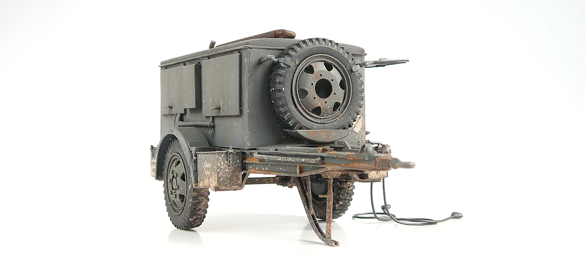 Pin-Up Miniatures Studio: Heavy Type-A field generator Sd.Ah.25 ...