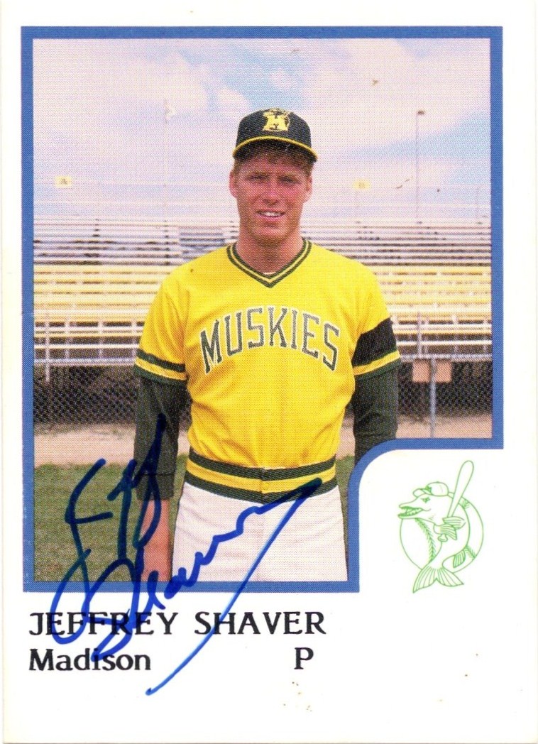 1986 PROCARDS PROJECT: JEFF SHAVER
