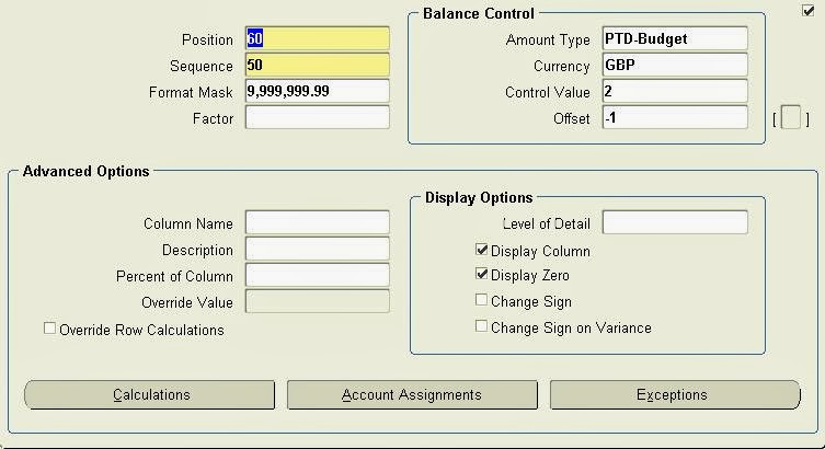 Oracle Financial Statement Generator Report Basics | Oracle Ebusiness ...