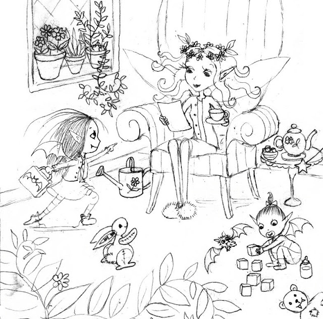 The Story of Isadora Moon and how she came to be