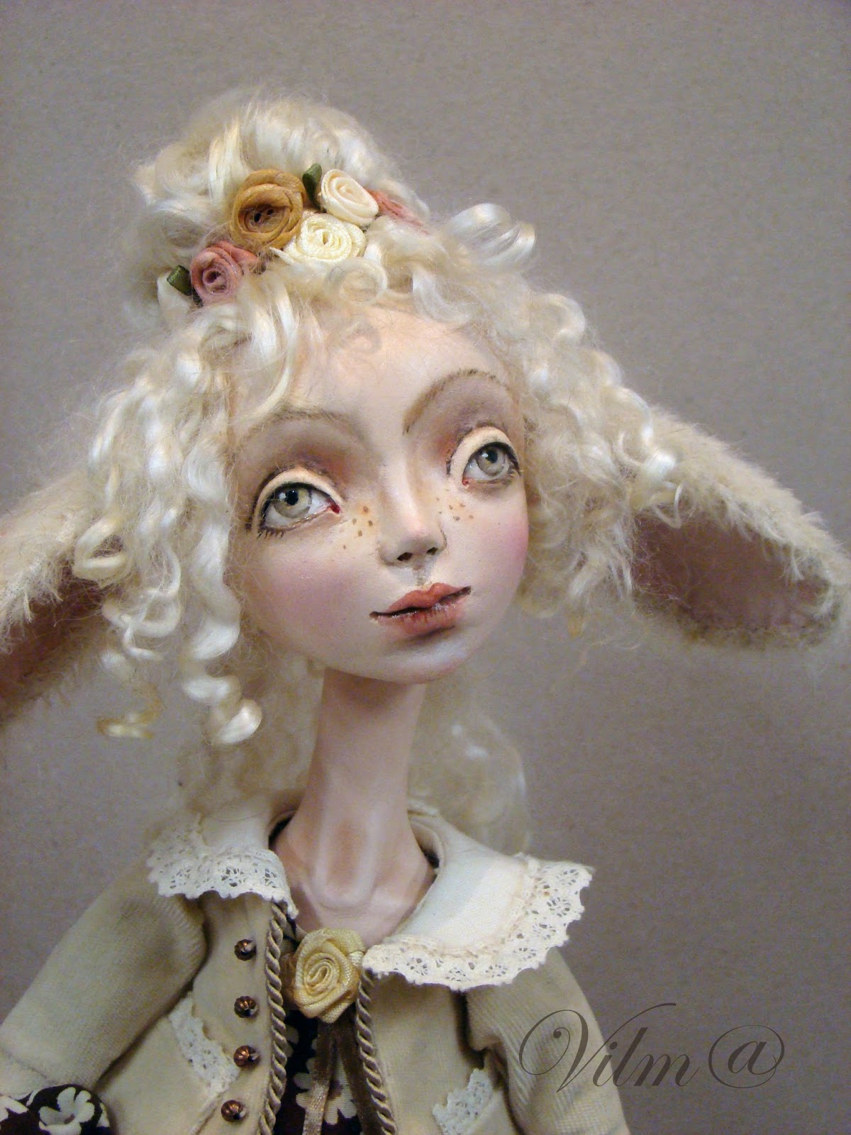 Vilm@ lėlės / dolls: Avytė / The Little Sheep