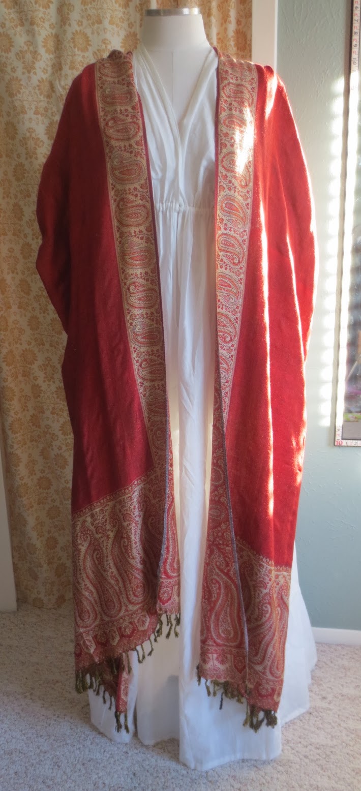 Festive Attyre: Regency shawl hacks