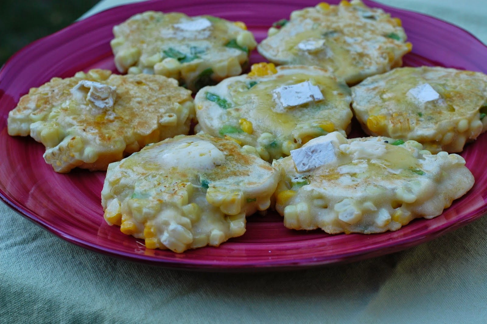 KELSIE'S KITCHEN: Sweet Corn Pancakes with Mt. Tam Cheese