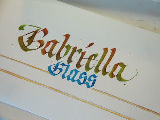 Trish Taylor Calligraphy: 2012