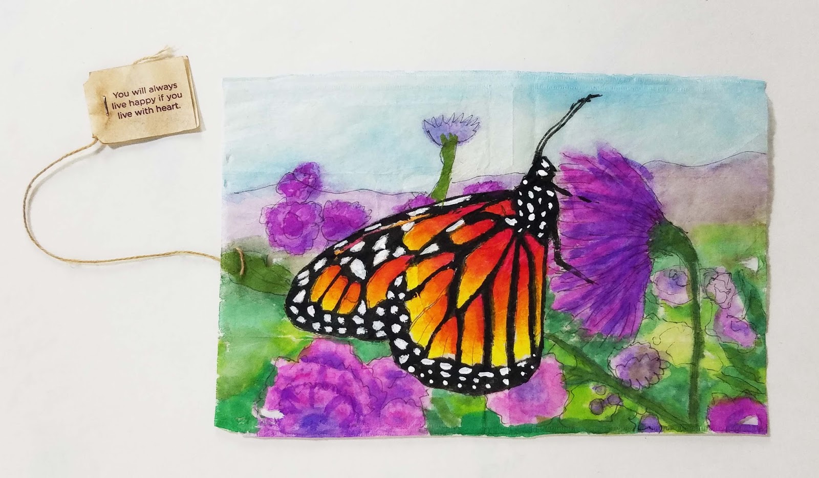 Linda Marcille, Fine Art ~ Crow House Studio: Monarch Butterflies on ...