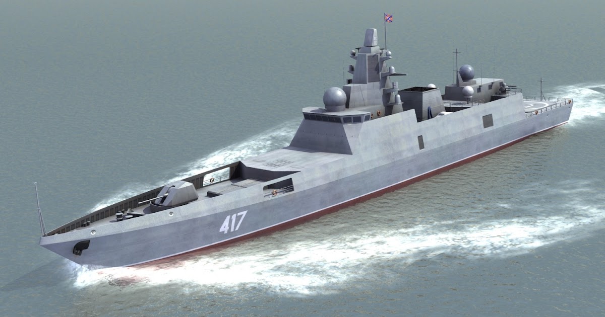 Admiral Gorshkov-class frigate Proyek 22350 Angkatan Laut Rusia ...