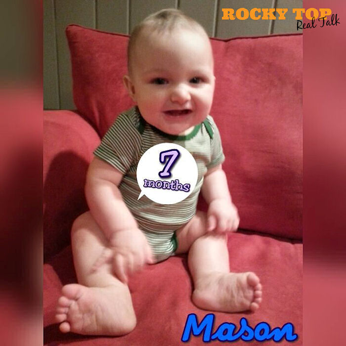 Rocky Top Real Talk: Baby Mason: Seven Months