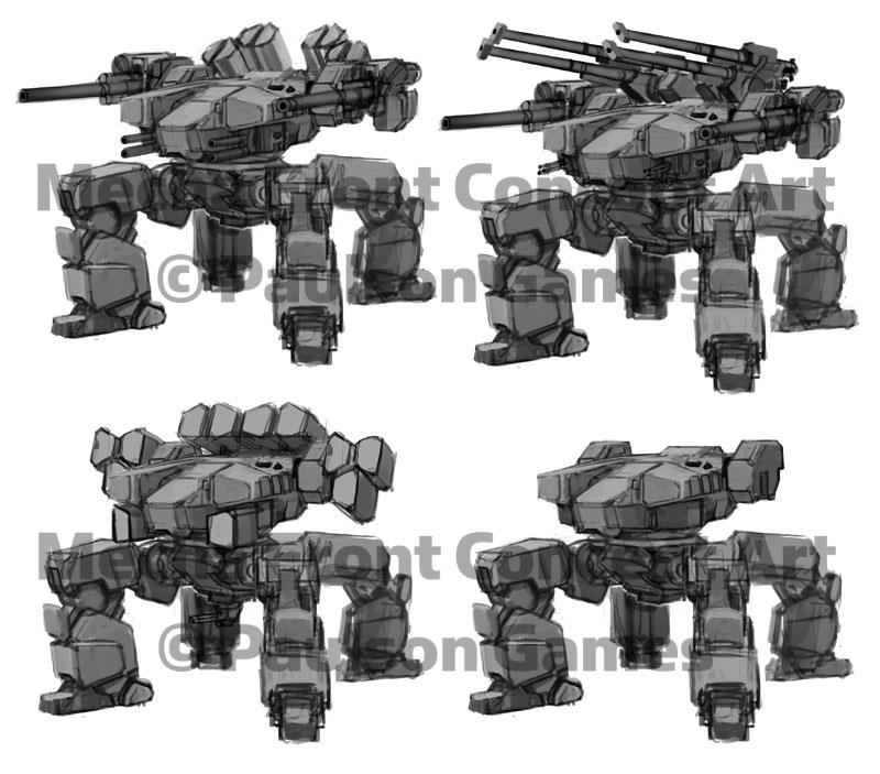Tabletop Fix: Paulson Games - Mecha Front Announcement