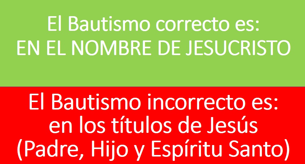 Las verdades biblicas: El Bautismo aprobado por Dios (Jesucristo) Las verdades biblicas: El Bautismo aprobado por Dios (Jesucristo)
