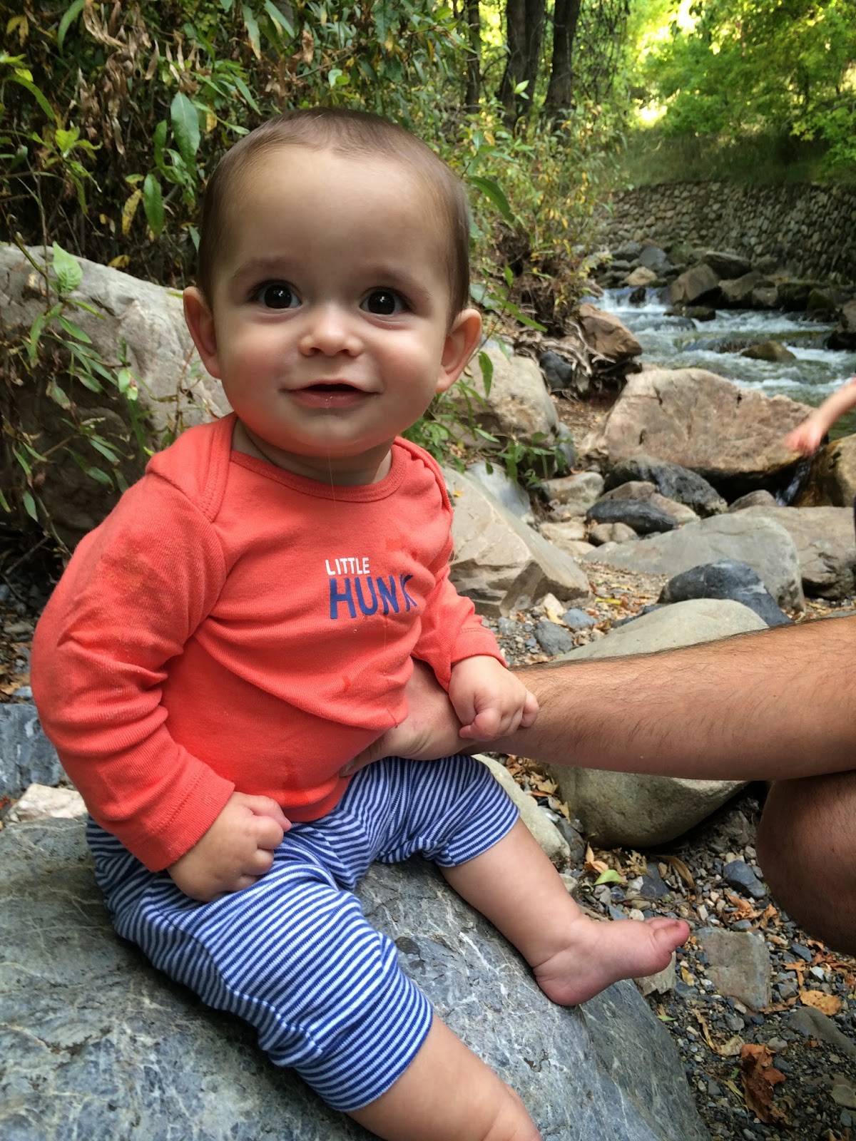 Our Three Boys & a Sister!: Elio is 7 months!