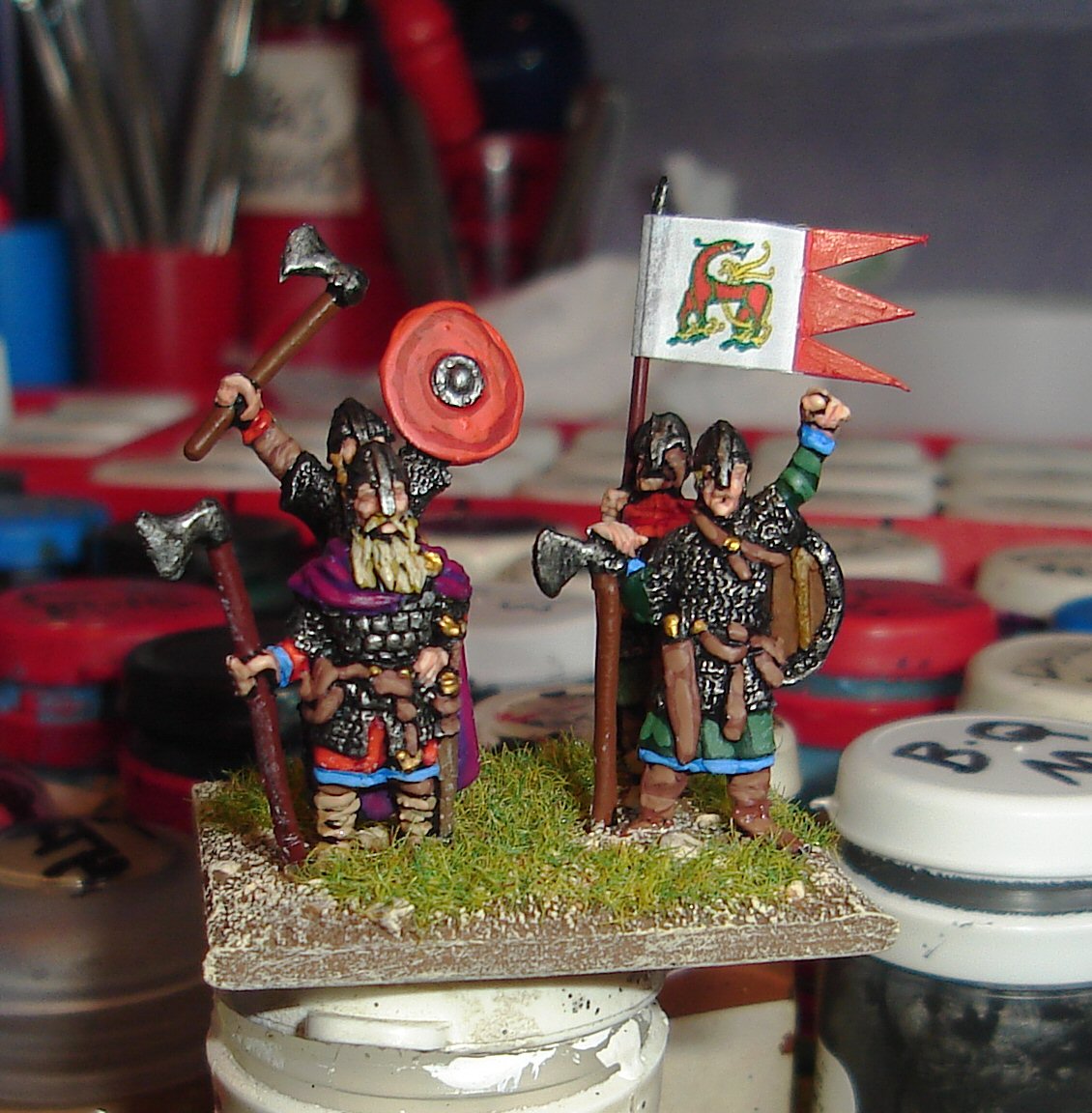Kevs wargames Cabin: Strelets Saxons Pics