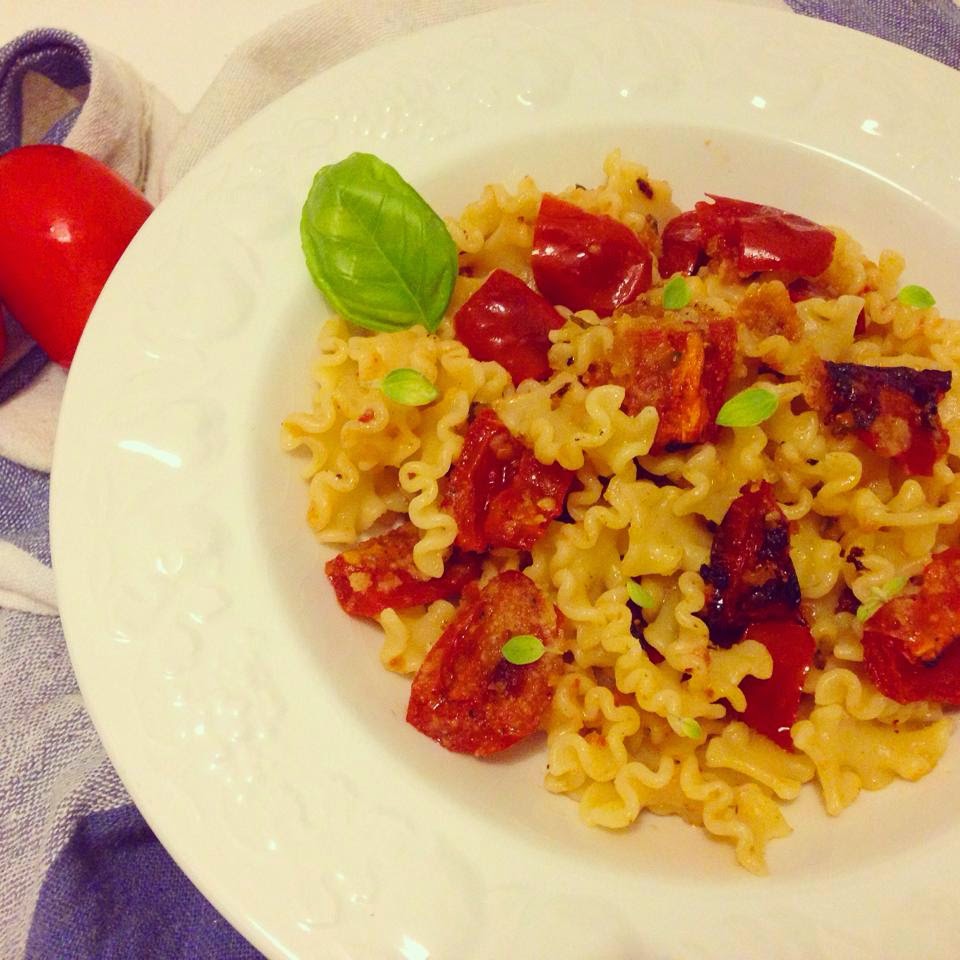 Ziggy in the kitchen: Pasta con pomodori al forno
