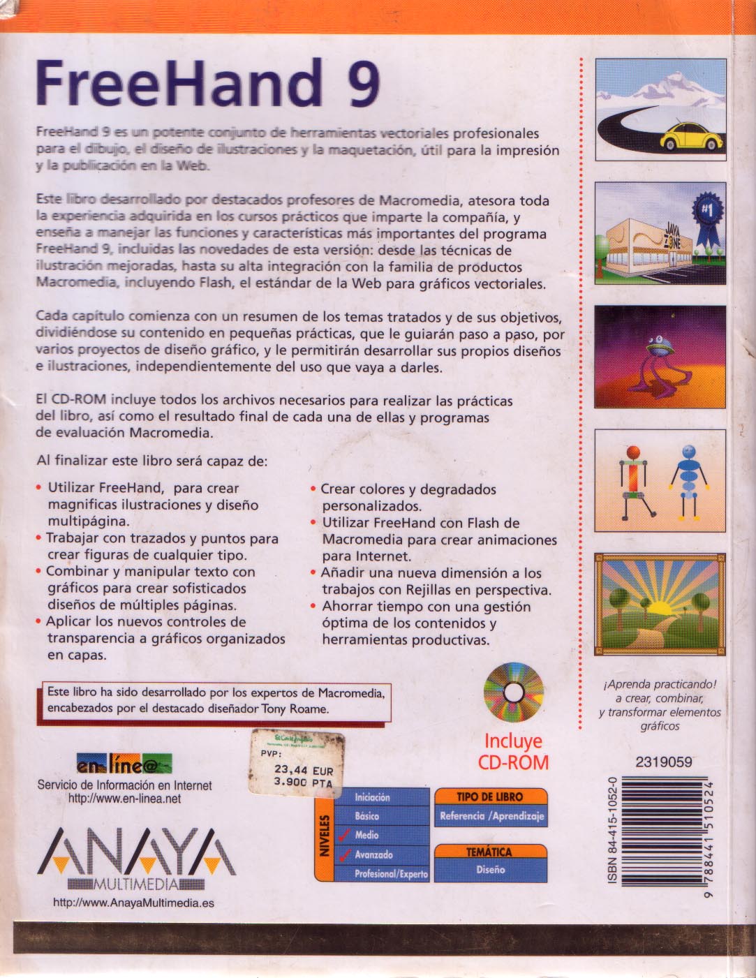 El Libro de Segunda Mano.: LIBRO FREEHAND 9.