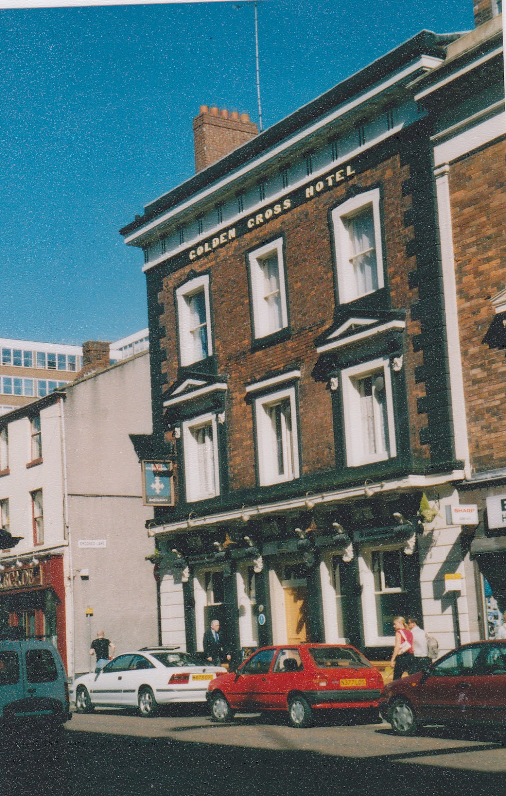 PRESTON'S INNS, TAVERNS and BEERHOUSES: GOLDEN CROSS HOTEL, Lancaster Road