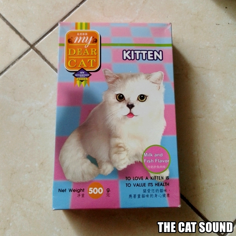 The Cat Sound: Review Makanan Kucing: My Dear Cat Kitten Milk & Fish ...