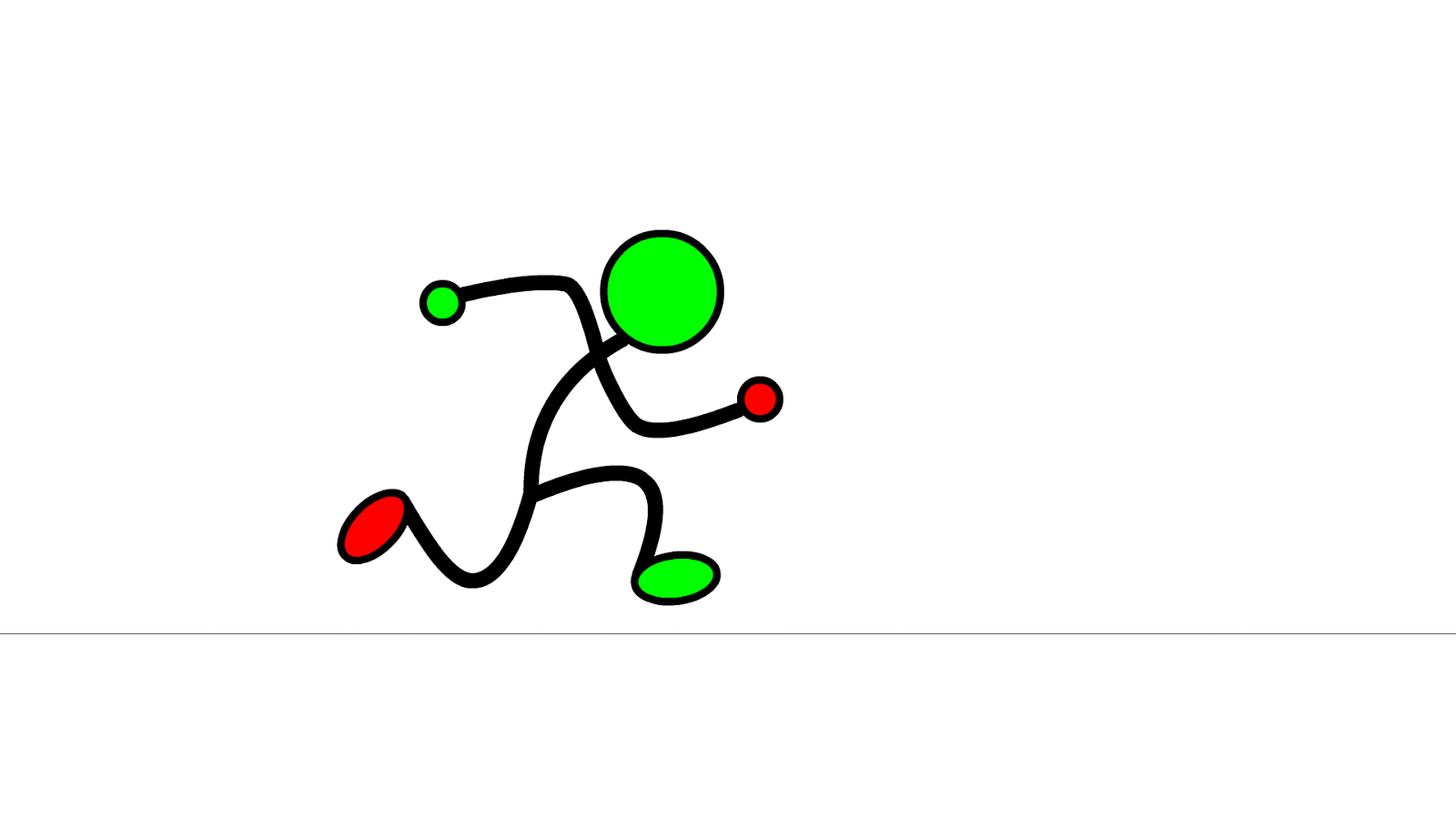 2D Animation -Walk & Run Cycle