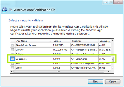 Sorey García | MVP Windows Development: Certificando tu aplicación para ...