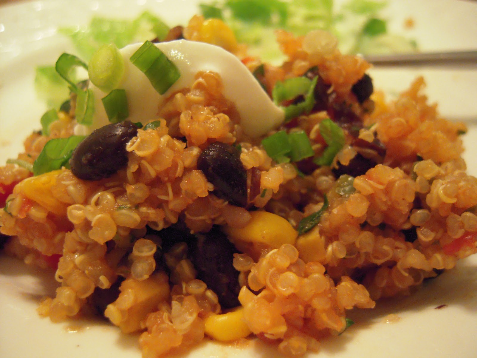 Sarah's Fares: Mexican Quinoa