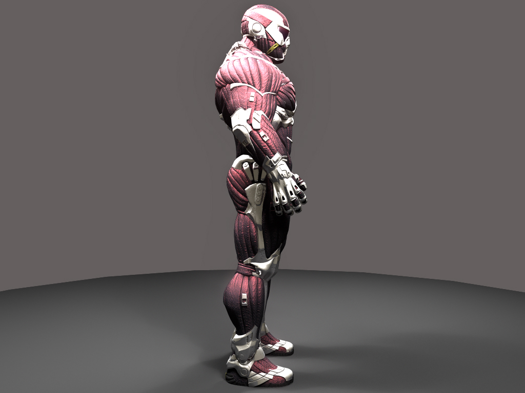 ANOOP PANCHAMAN: My 3D Modeling work-CRYSIS (NANO SUIT)