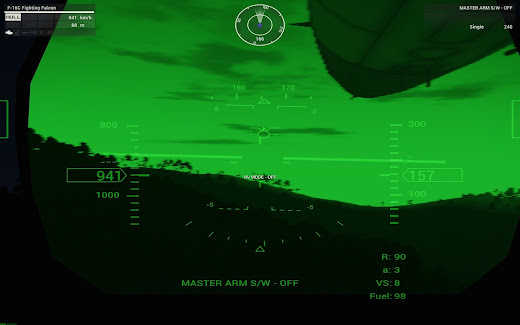 HUD に映像を投影など操縦席が Arma 3 用 F-16C Fighting Falcon アドオンで改良中 | 弱者の日記 ...