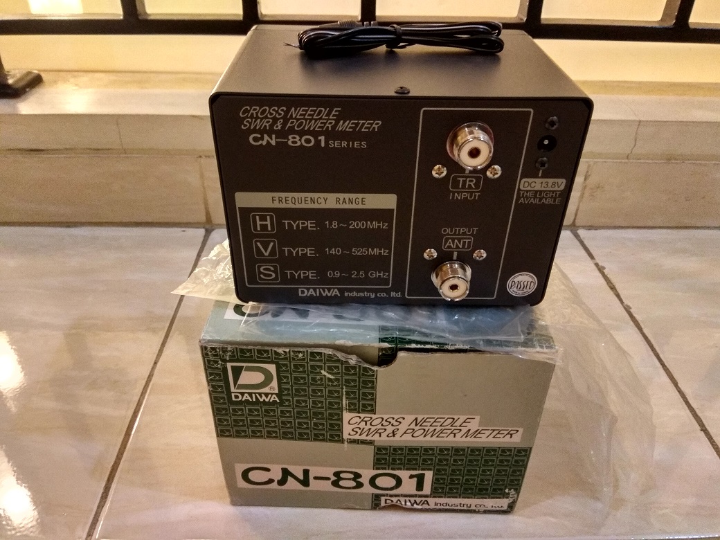 Gromikom Radio: Daiwa SWR & Power Meter CN-801 Type "H" SN#1503