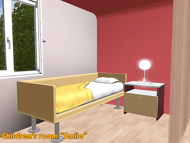 Corporation "SimsStroy": The Sims 3. Children's room "Smile".