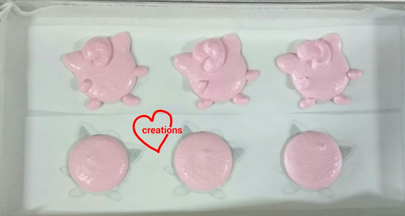 Loving Creations for You: Pokemon Peppermint Dark Chocolate Macarons ...