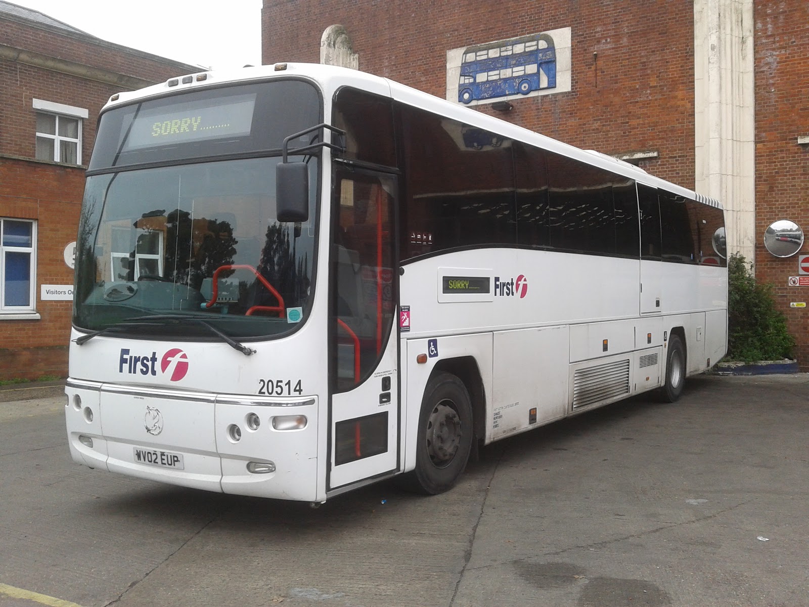 East Norfolk (& East Suffolk) Bus Blog: Second First Worcester Arrival