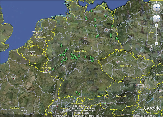 BLACK STORK & RAPTOR IMPRESSIONS: Crazy Black Stork ringing tour ...