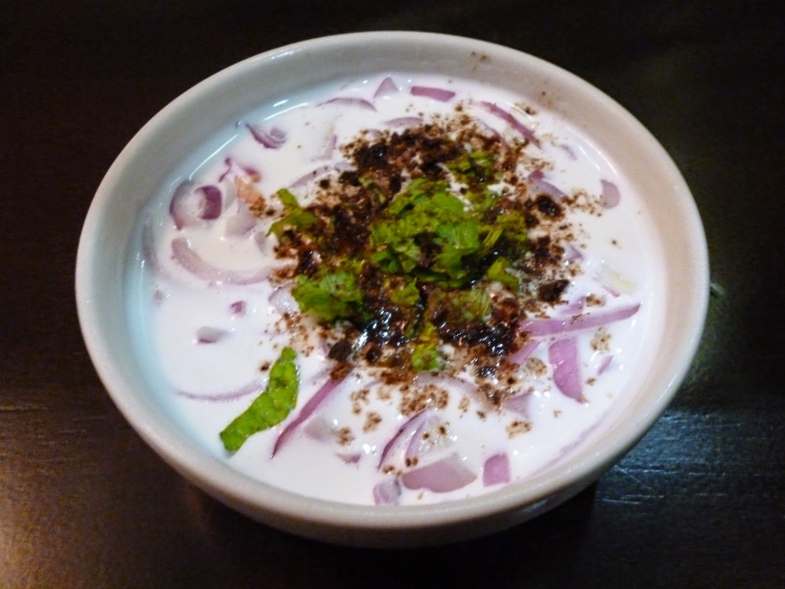 sarguna's fantabulous kitchen: Red Onion Raita