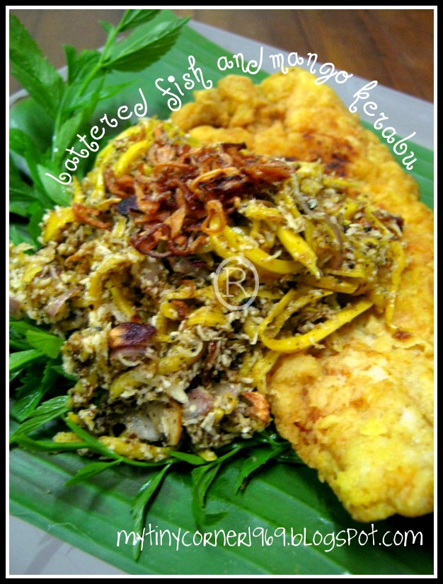 MyTinyCorner: Battered Fish and Mango Kerabu