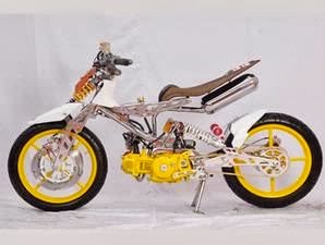 Simak 6 Modifikasi Motor Crypton Terbaik Berikut Ini - Variasi Motor ...