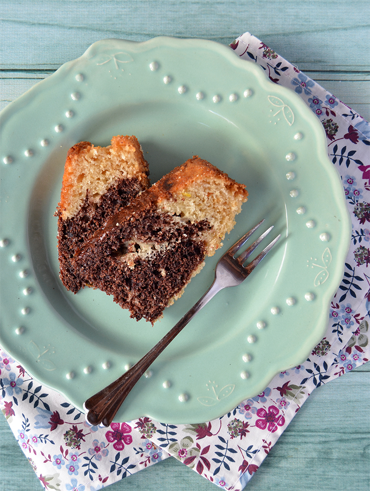 Torta marmolada de limón y chocolate / Recetas dulces, fáciles y ricas ...