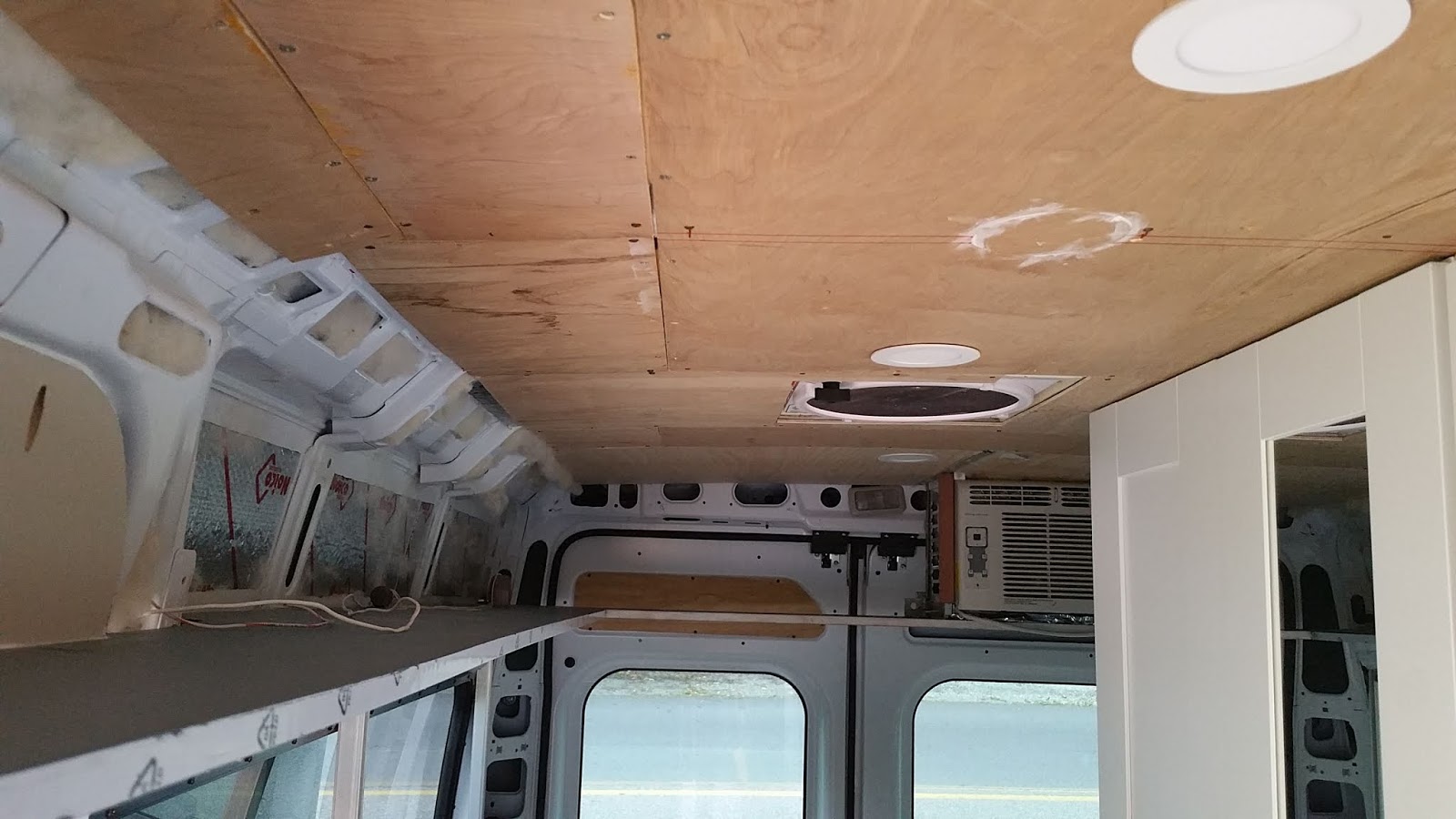 Ultimate Promaster Conversion: Insulation, Ceiling and Wall Paneling