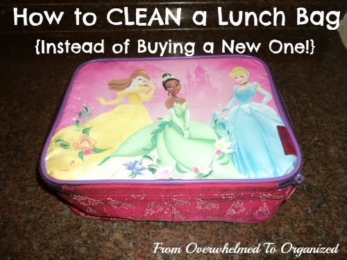 How To Clean A Lunch Bag {Instead of Buying a New One!} | From ...