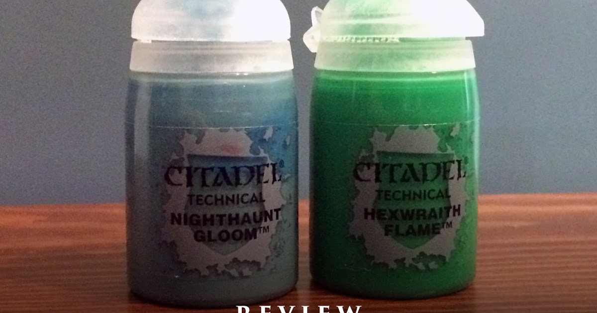Mengel Miniatures: REVIEW: Nighthaunt Gloom and Hexwraith Flame Paints