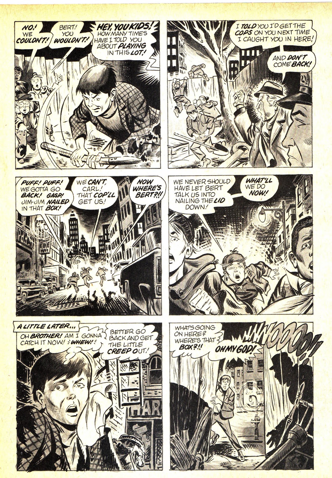 Marvel Mysteries and Comics Minutiae: Tom Sutton's World of Fear ...