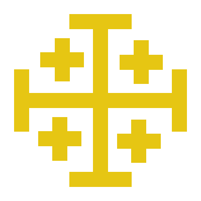 equilateral cross of jerusalem