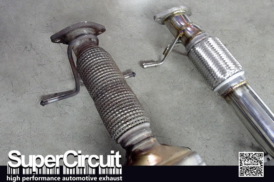 SUPERCIRCUIT Exhaust Pro Shop: Ford Focus II 2.0 TDCI Duratorq Downpipe