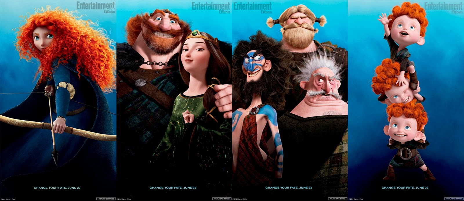 Books N Deliriums: [Reseña de cine] Brave, (Indomable) (Valiente)