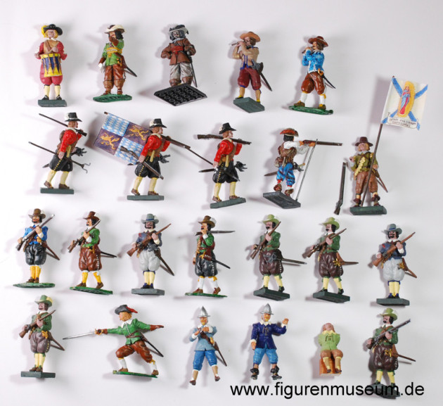 History in 1/72: Nice 30YW figures in 75 mm