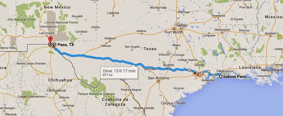 Biking for Birds: May 11 (Day 131) - El Paso arrival, Texas traverse ...