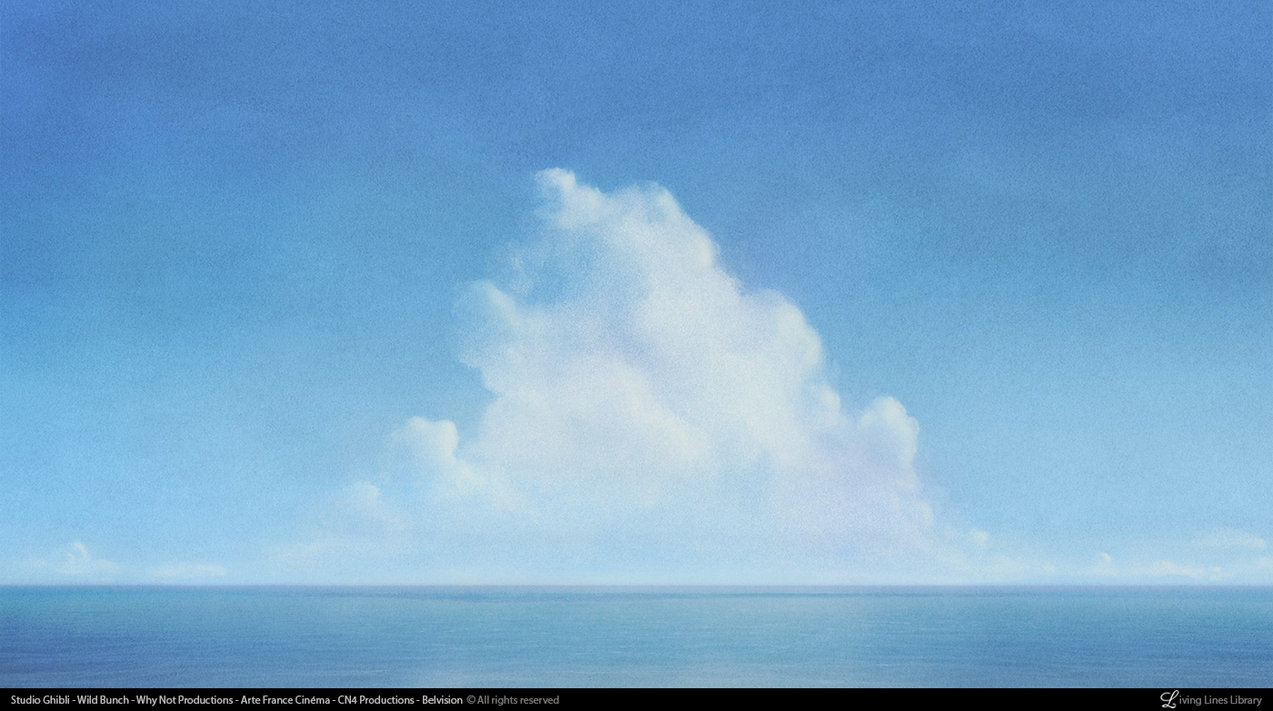 Living Lines Library: The Red Turtle (2016) - Backgrounds