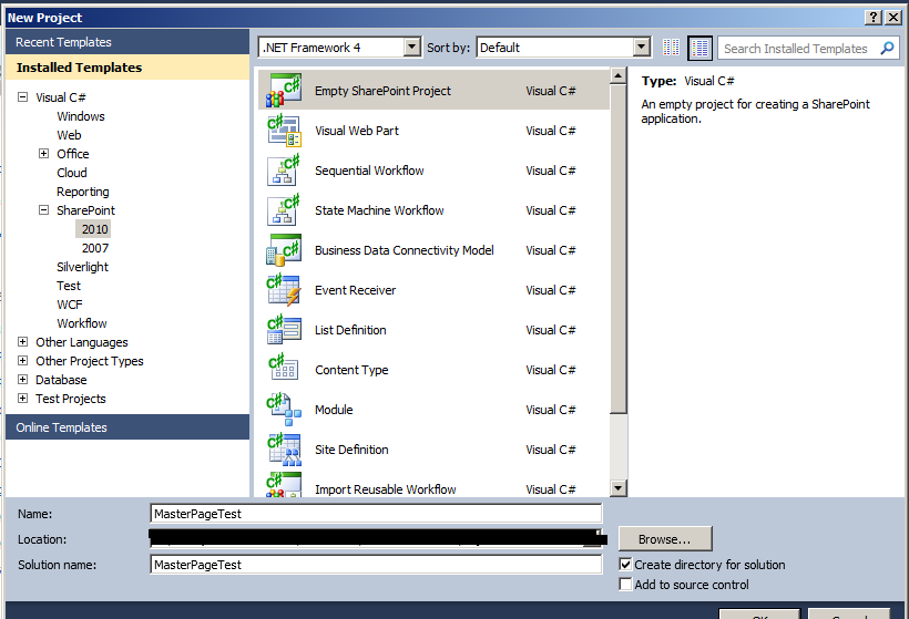 how to create custom master page in sharepoint 2010 using visual studio | SharePoint