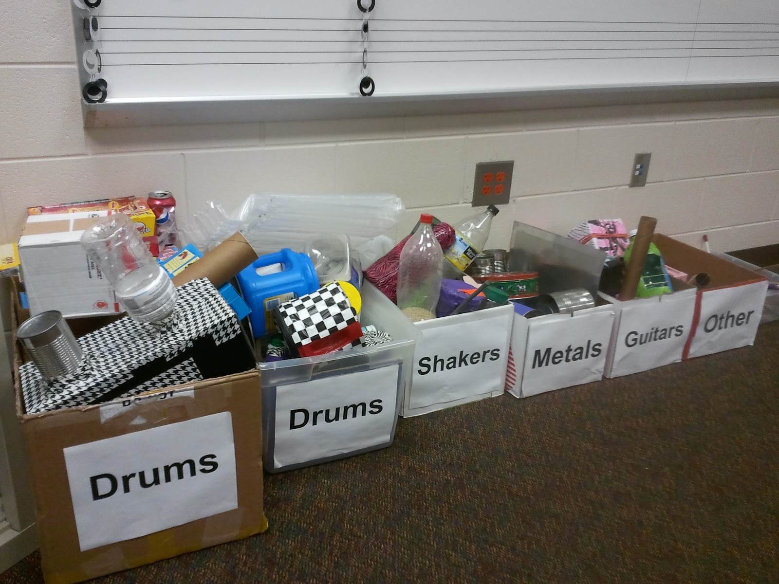 We Music @ HSES! ♫: Stomp: Trash Percussion Projects