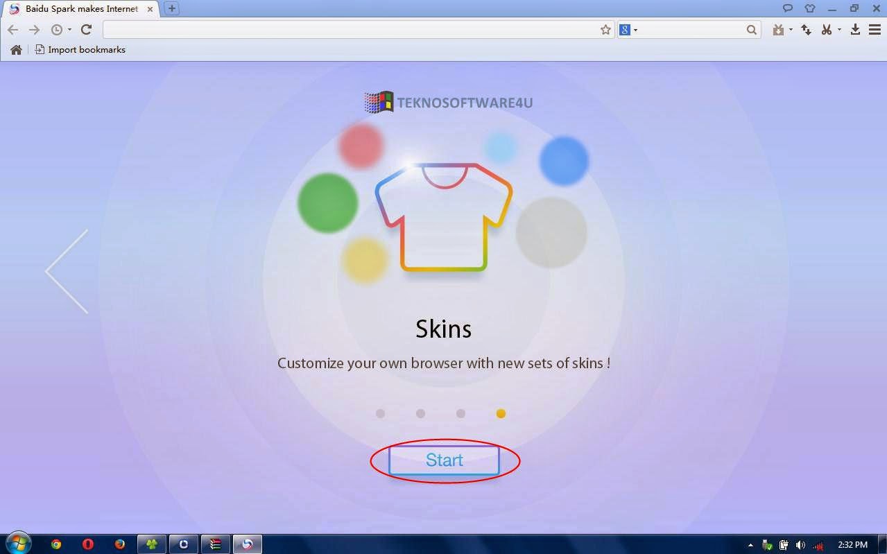 Download Baidu Spark Browser - CHARIR BLUE FACE