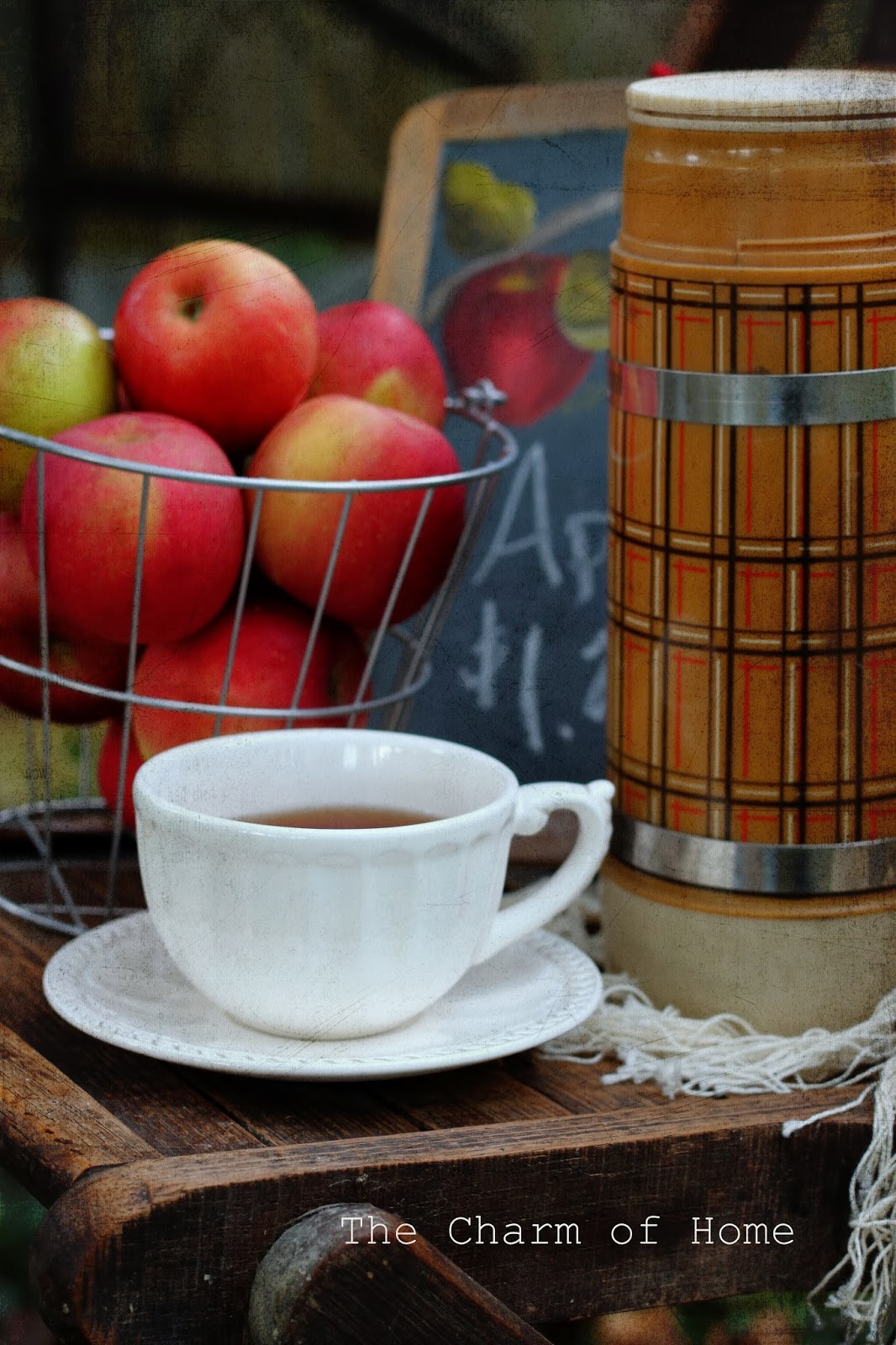 The Charm of Home: Apple Tea