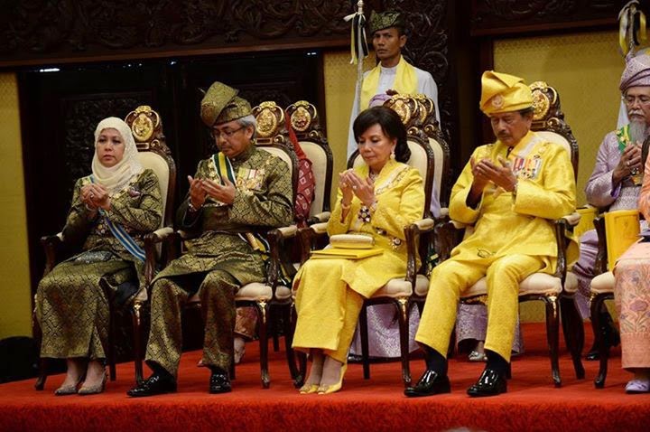 WARISAN RAJA & PERMAISURI MELAYU: Istiadat Tabal Adat Sultan Perak.